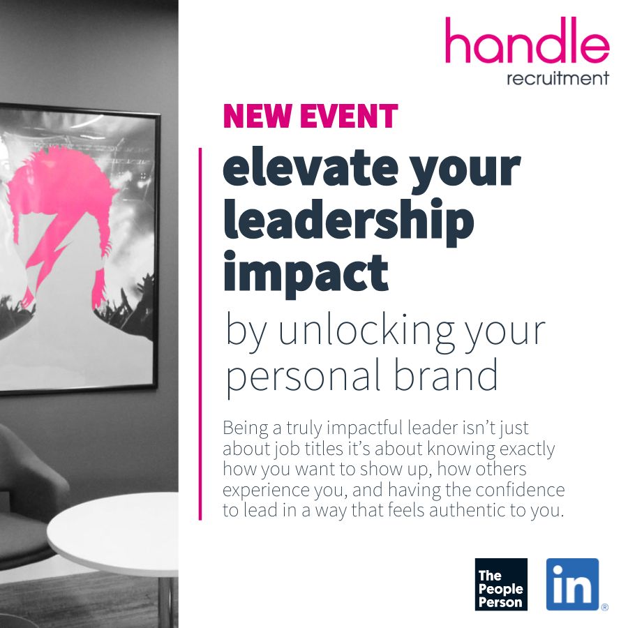 HR EVENT: elevate your leadership impact by · Handle Recruitment